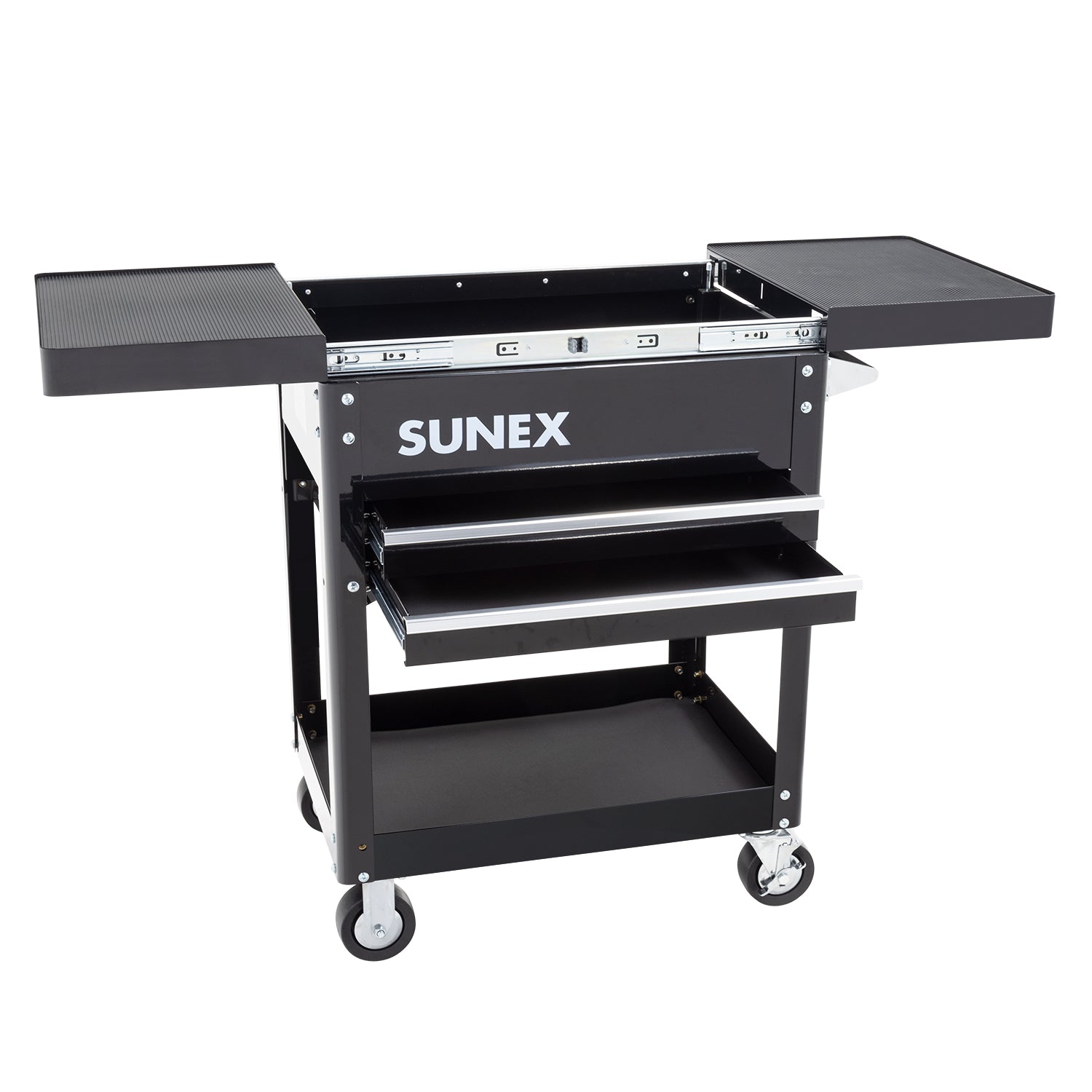 Compact Slide Top Utility Cart - Black – SUNEX Tools