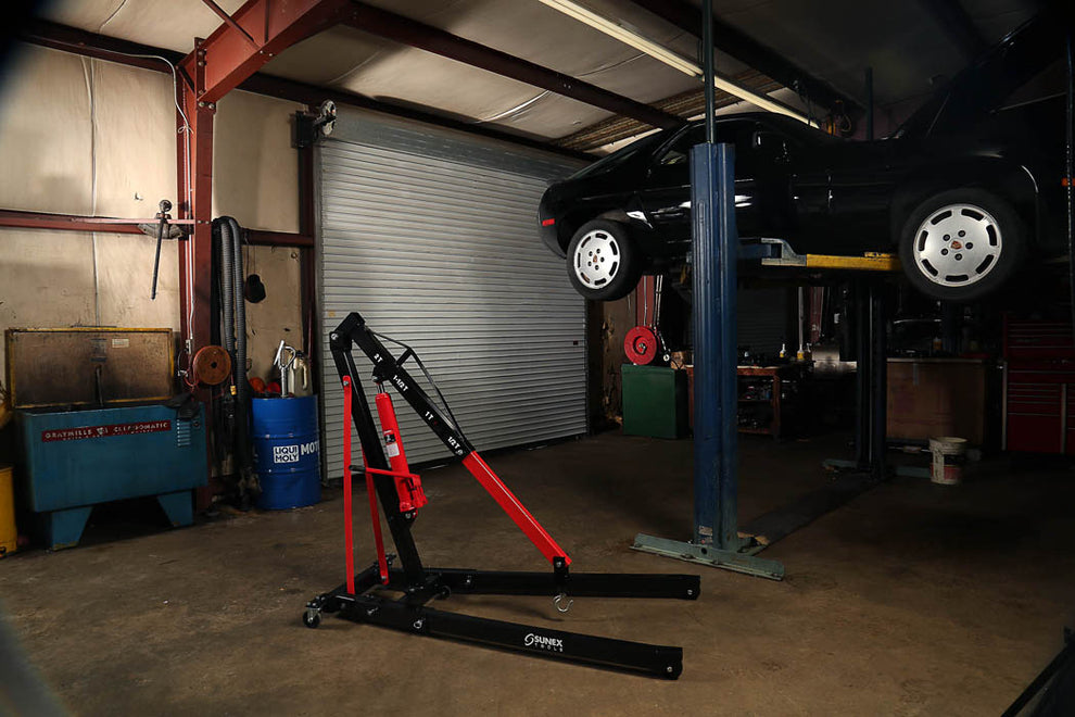 2 Ton Foldable Engine Crane – SUNEX Tools