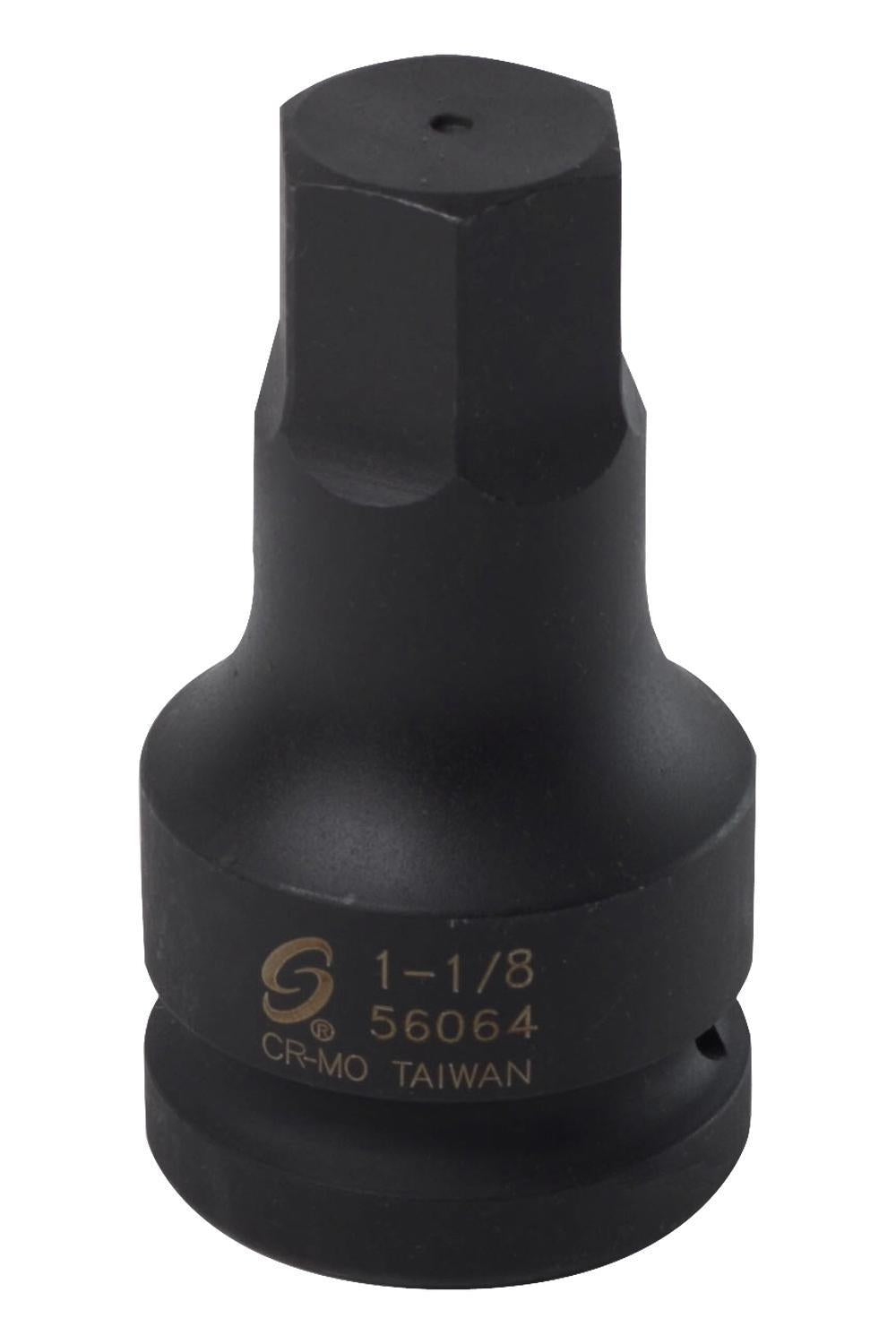 1" Dr Hex Driver Socket 1 1/8" – SUNEX Tools