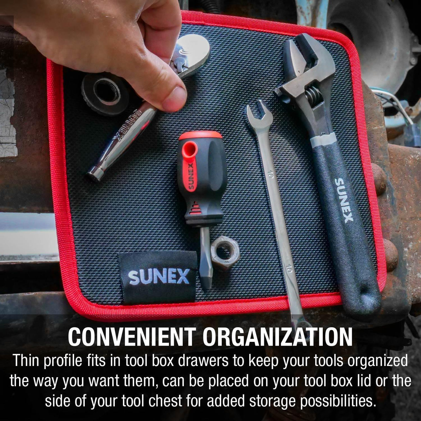 SUNEX TOOLS Flexible Magnetic Mat, 8"x10" – SUNEX Tools