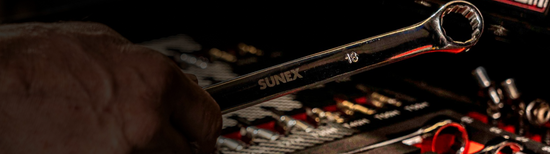 5 Pc. Metric Raised Panel Combination Wrench Set – SUNEX Tools