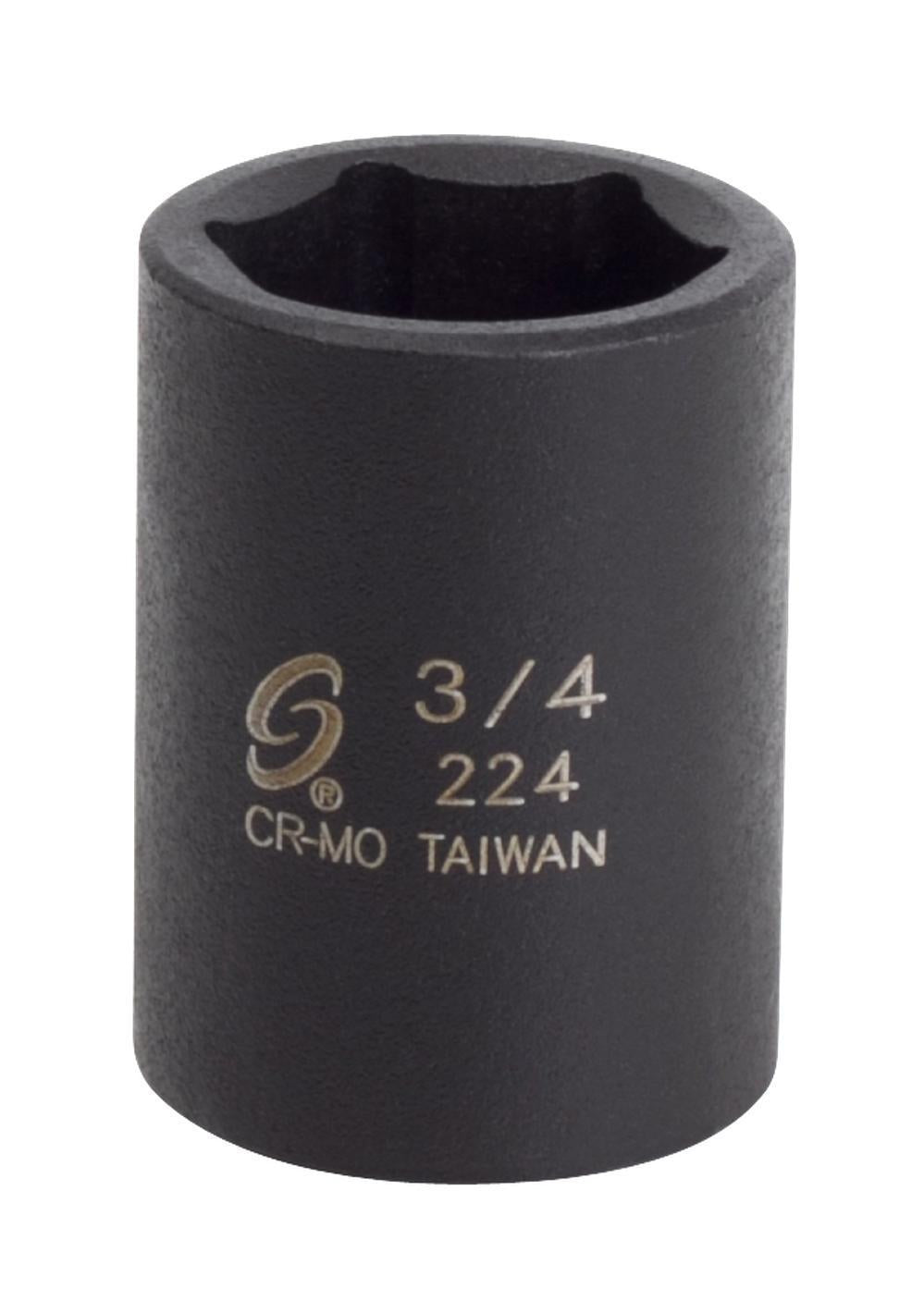 1/2" Drive 3/4" Impact Socket – SUNEX Tools