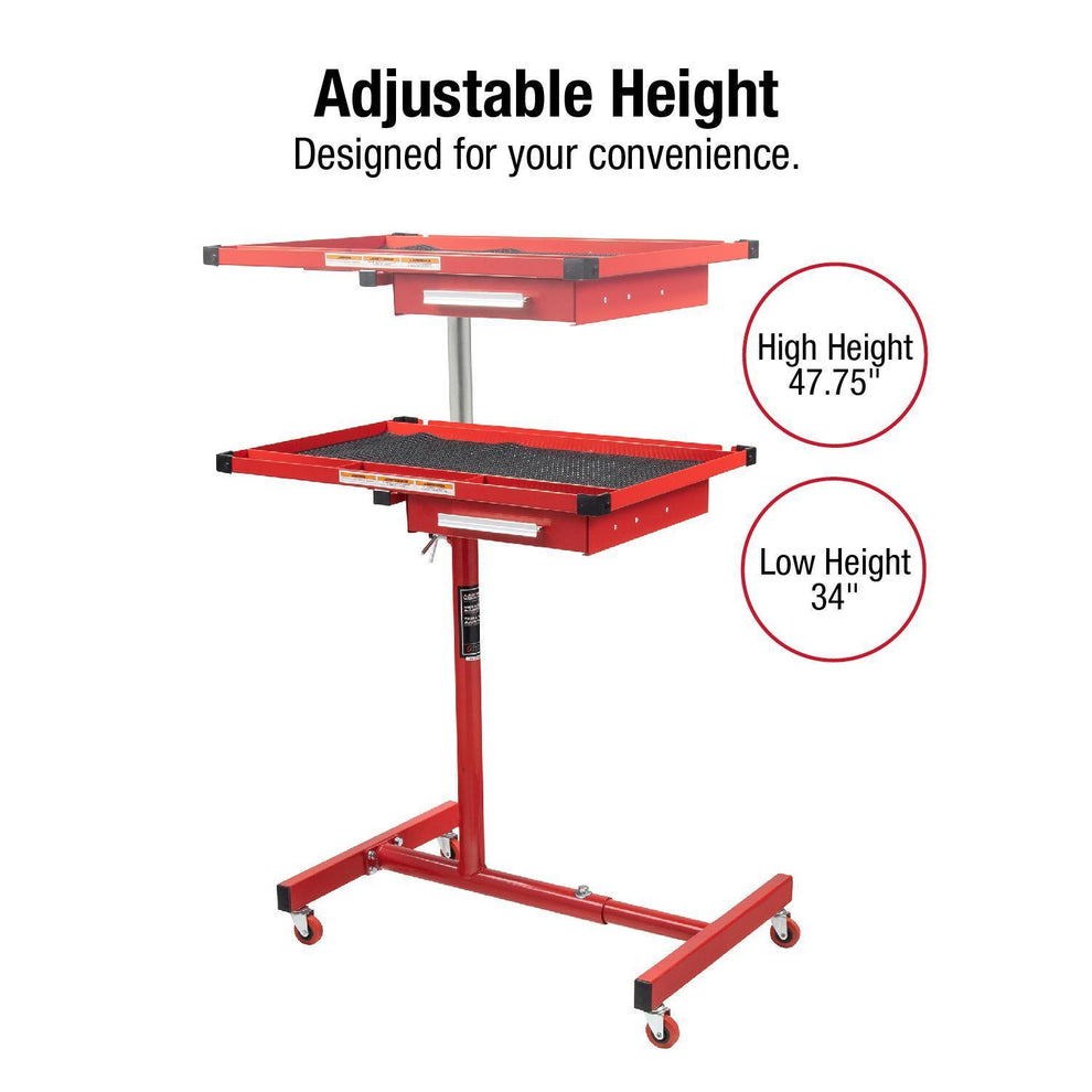 Deluxe Work Table - Red – SUNEX Tools