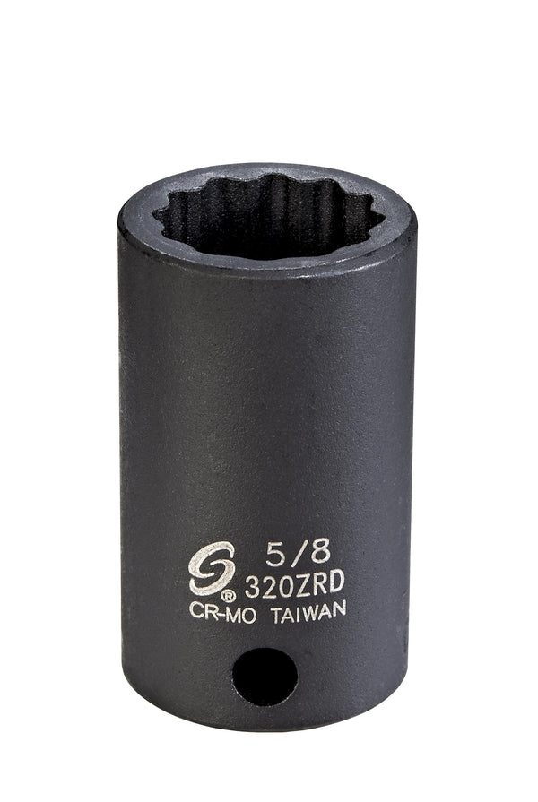 3/8" Drive 5/8" 12Pt Semi-Deep Impact Socket – SUNEX Tools