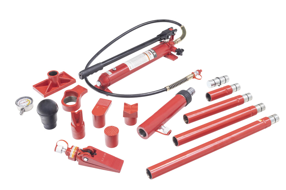 10 Ton Portable Hydraulic Power Kit – SUNEX Tools