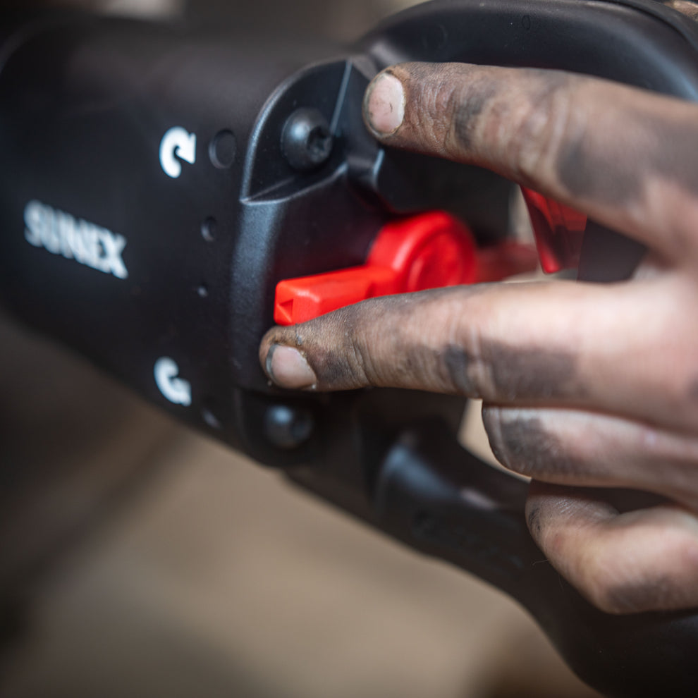 1" Drive Magnesium Composite Impact Wrench With 6" Extended Anvil ...