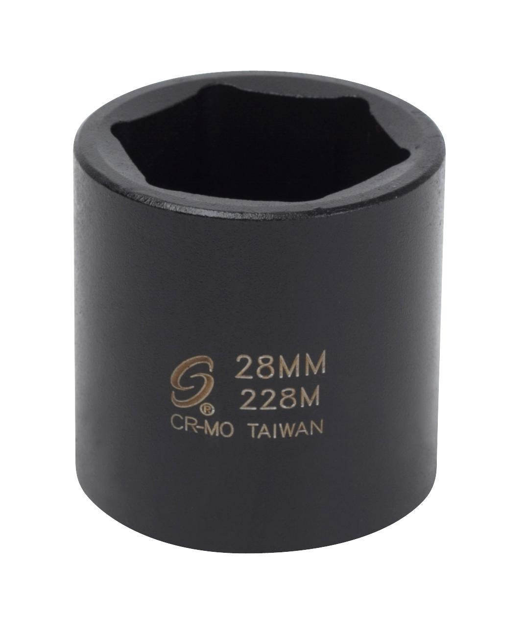 1/2" DR 28MM Impact Socket – SUNEX Tools