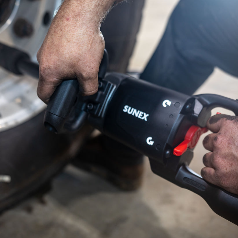 1" Drive Magnesium Composite Impact Wrench With 6" Extended Anvil ...