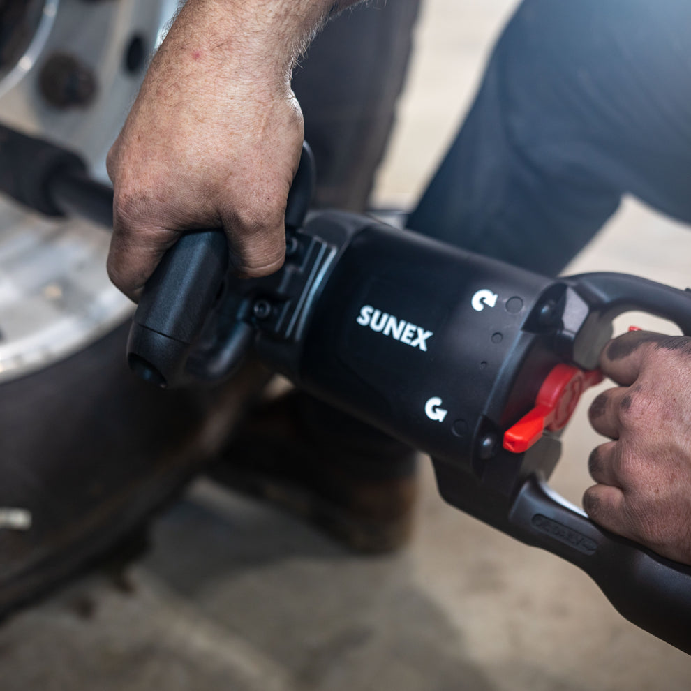 1" Drive Magnesium Composite Impact Wrench With 6" Extended Anvil ...