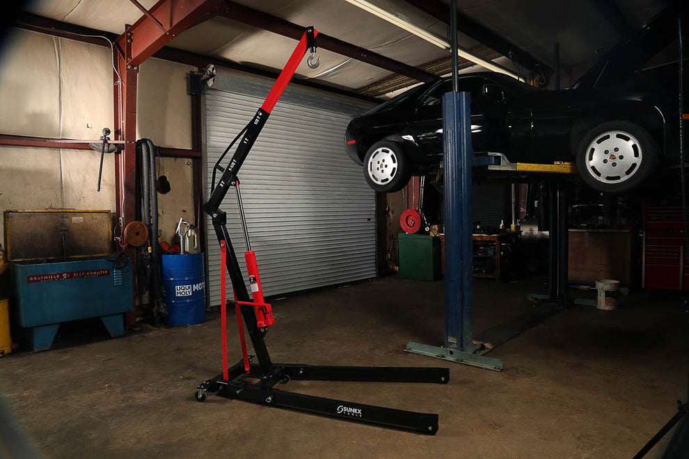 2 Ton Foldable Engine Crane – SUNEX Tools